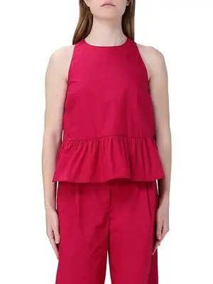 Liu Jo Sleeveless Top With Bow Detail - Red