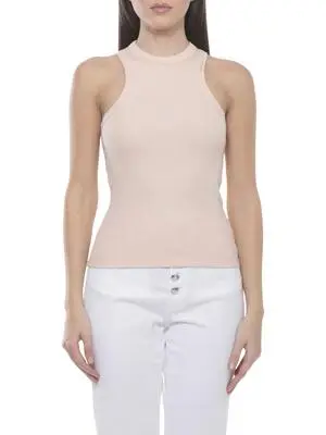DONDUP Sleeveless Crewneck Top - Pink