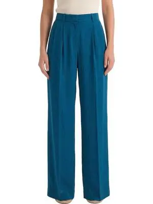 Michael Kors Tailored Wide Leg Pants - Blue