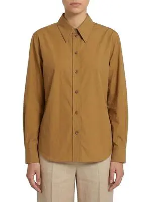 LEMAIRE Button-up Shirt - Camel