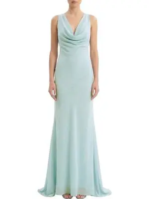 Andamane The Andamane Sleeveless Maxi Dress Sky