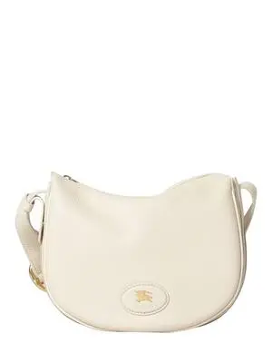 Burberry Tavistock Grained Leather Bag - White