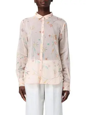 FORTE_FORTE Printed Shirt - Pink