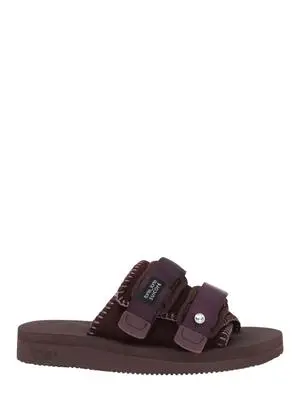 Suicoke Strappy Heeled Sandals - Wine