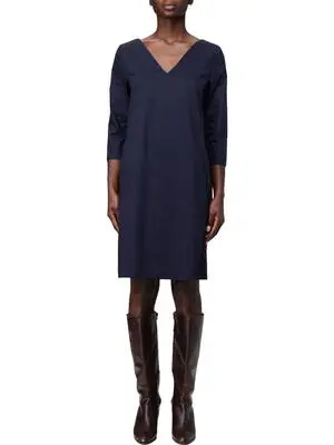 Liviana Conti V-neck Dress - Blue