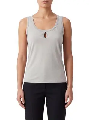 Victoria Beckham Sleeveless Top - Grey