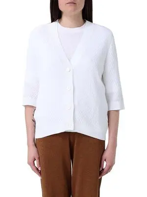 KANGRA Cotton Cardigan - White