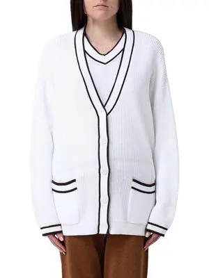 KANGRA Cotton Cardigan - White