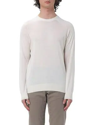KANGRA KANGRA Crew Neck Fine Knit Sweater Ivory