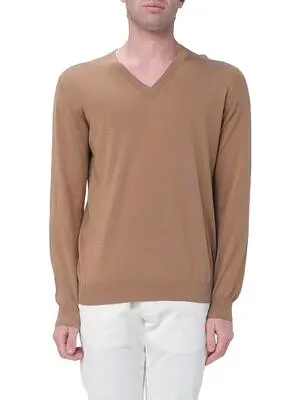 KANGRA V-neck Sweater - Natural