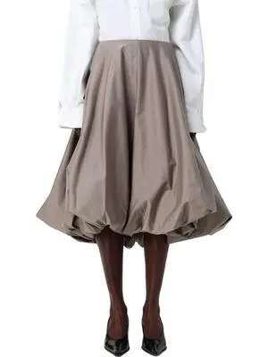 Balenciaga Oversized Balloon Skirt - Beige