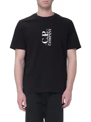C.P. COMPANY C. P. Company Cotton T-shirt With Logo - Black
