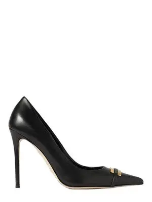 ELISABETTA FRANCHI Elisabetta Franchi Pointed Toe High Heel Pumps With Buckle Detail