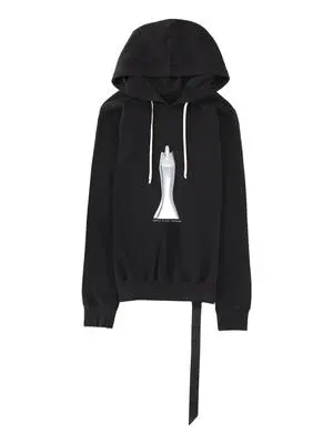 Rick Owens Oversize Hoodie - Black