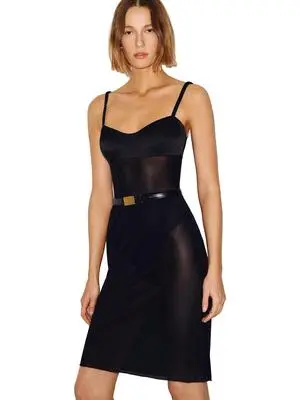 REFORMATION Luna Knit Bodysuit - Black