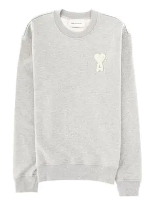 Ami Logo Sweatshirt - Grey