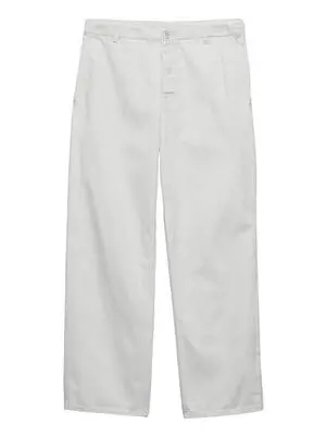 Prada Regular Bleached Denim Jeans - Light Blue