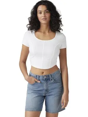 LEVI'S Lyra Tee White