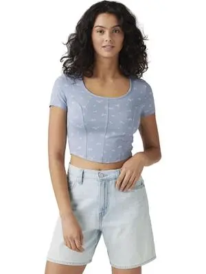 LEVI'S Lyra Tee - Dusty Blue
