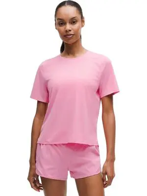 Lululemon Lightweight Running Short-sleeve Shirt - Candy Cloud