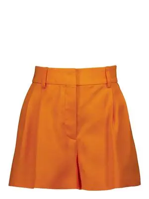 Stella McCartney Tangerine Tailored Shorts - Orange