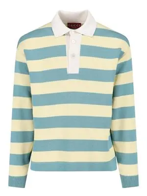 Closed Striped Polo - Multi