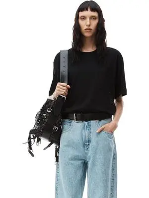 Alexander Wang Cotton Crewneck T-shirt - Black