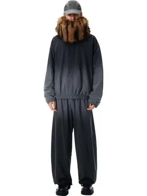 Alexander Wang Reflective Track Jacket - Silver/black
