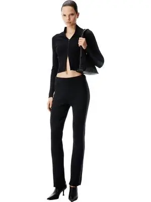Alexander Wang ALEXANDER WANG Debossed Logo Fitted Jacket Black
