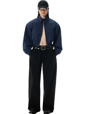 Alexander Wang Cotton-Jersey Sweatpants Black