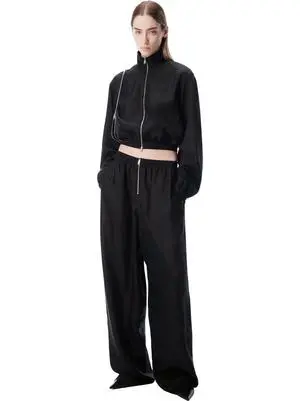 Alexander Wang Zip Track Pant - Black