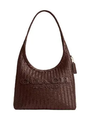 COACH Brooklyn Shoulder Bag 34 - Brass/maple