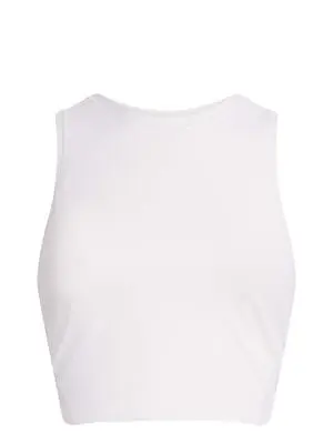 On Studio Cropped Tank Top - White