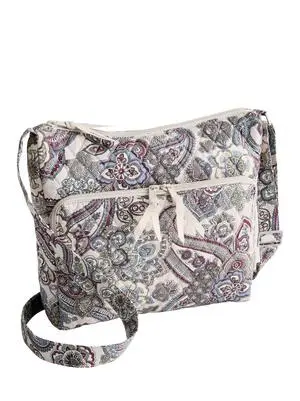 VERA BRADLEY Vera Bradley Harwick Large Messenger Bag Purple