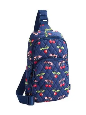 VERA BRADLEY Vera Bradley Lorman Sling Backpack Blue