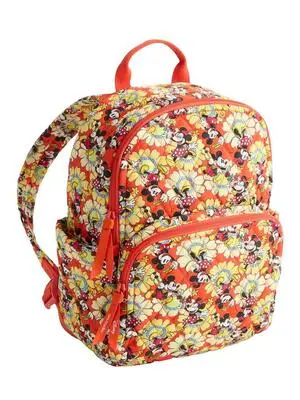 VERA BRADLEY Disney Small Banbury Floral Backpack - Orange