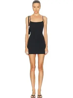 Eterne 90s Tank" Mini Dress - Black