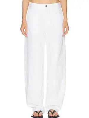 AGOLDE AGOLDE Laria Pieced Jean Marshmallow