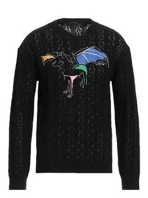 Andersson Bell Knitted Crewneck Sweater - Black