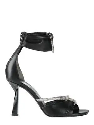 ANIYE BY Leather Heeled Sandals - Black