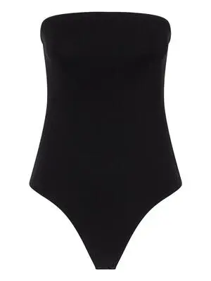 THE PARK Stacy Strapless Pyratex® Power 3 Full-bottom Bodysuit - Black