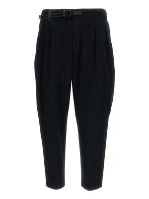 AND WANDER Uv Cut Stretch Trousers - Black