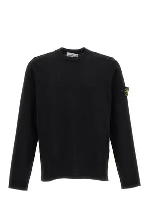 Stone Island Crewneck Pullover - Black