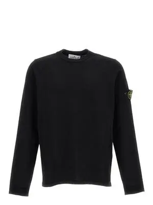 Stone Island Crewneck Pullover - Black