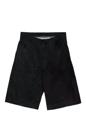 INDIVIDUAL SENTIMENTS Indigo Blue Shorts - Black