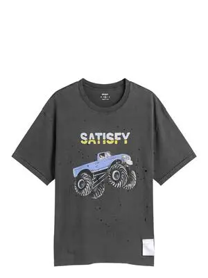 Satisfy Mothtech T-shirt - Aged Black