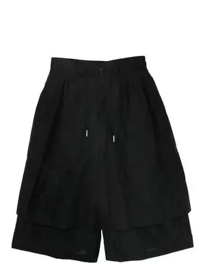 SONGZIO Layered Shorts - Black