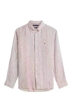 Tommy Hilfiger Bengal Stripe Button-down Shirt - Neutrals