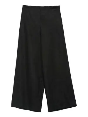 Sú Wide-leg Trousers - Black