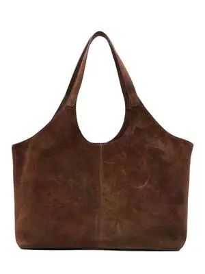 AESTHER EKME Cabas Supple Panelled Shoulder Bag - Brown